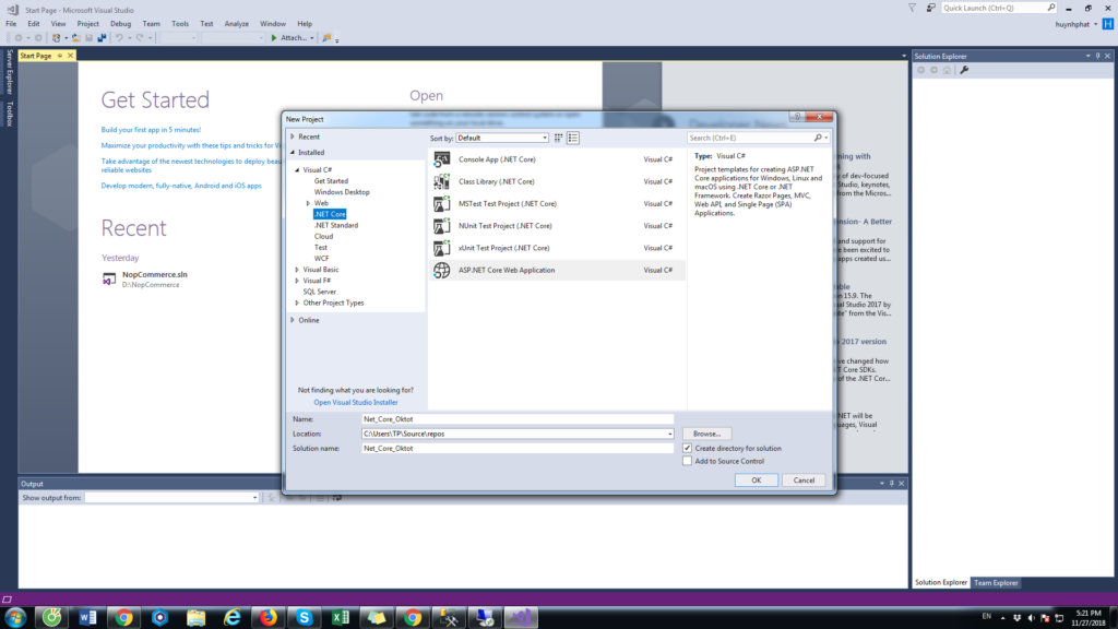 Hướng dẫn cài đặt công cụ sử dụng và khởi tạo ASP.NET Core Web app trên ...